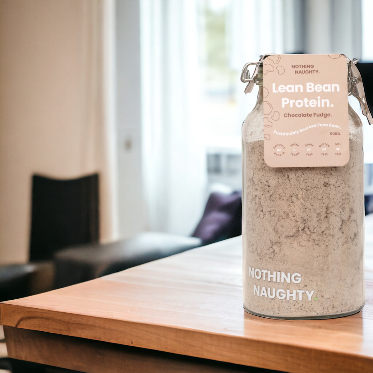 Nothing Naughty Lean Bean Protein – HealthFit Shop