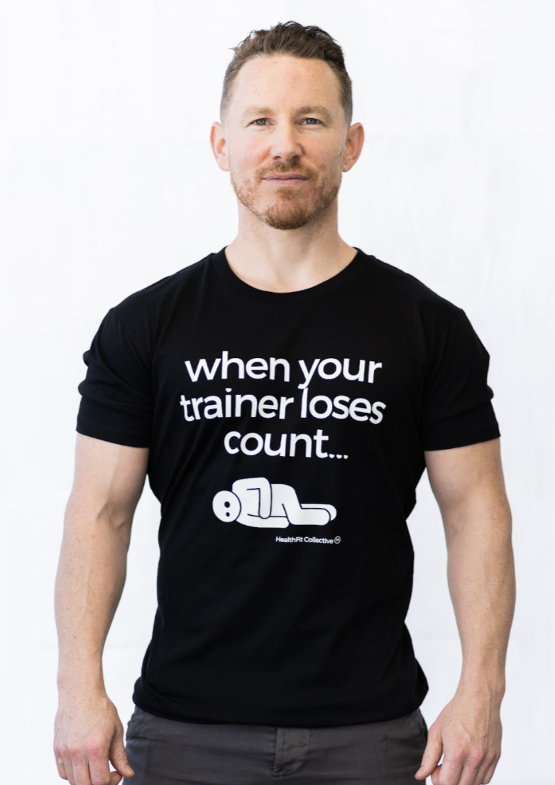 "When your trainer loses count" T-Shirt Unisex – HealthFit Shop